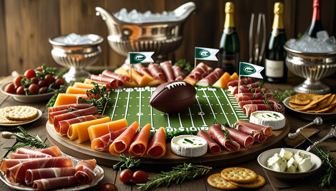Super Bowl Charcuterie Board | Luxe Bites Game Day Snacks Delivered