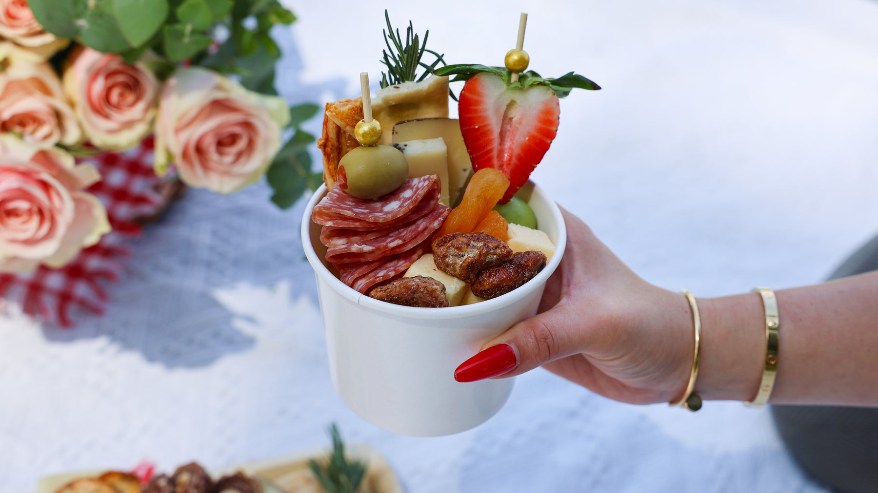 Charcuterie Cups (12oz) | Order Charcuterie Cups Near Me | Luxe Bites