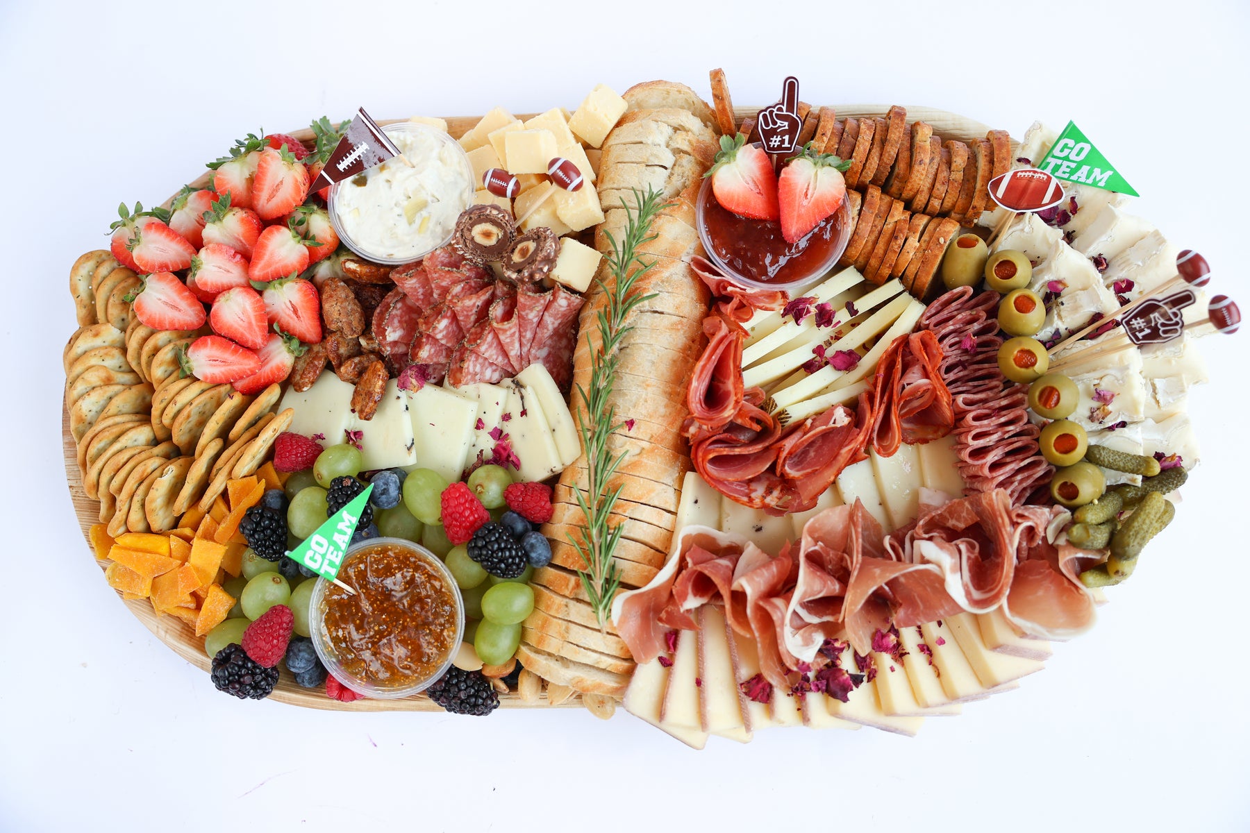 Super Bowl Charcuterie Board - Party Platter & Catering Service | Luxe ...